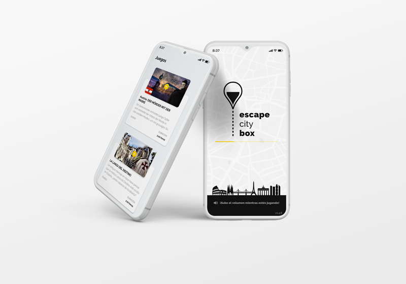 Aplicación de escape room urbano Escape City Box | ABAMobile